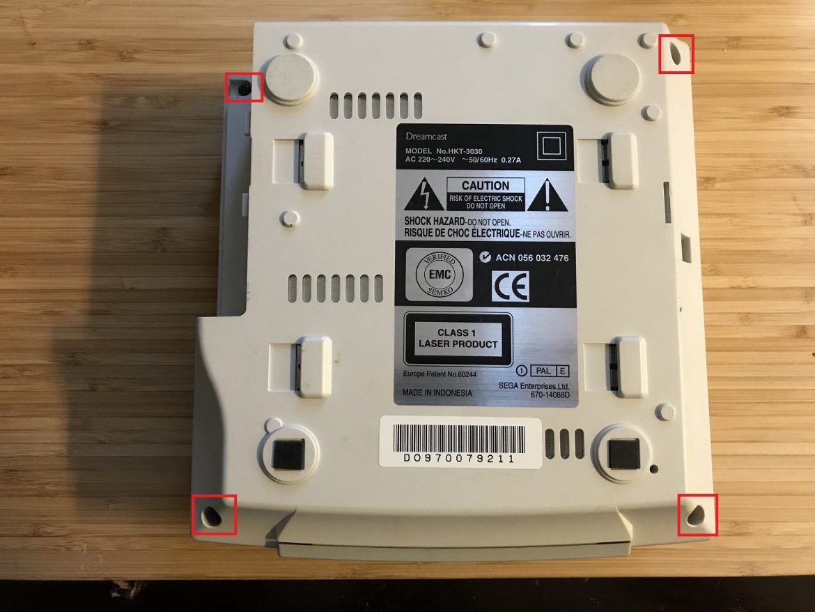 Dreamcast disassembly - Dreamcast.nu