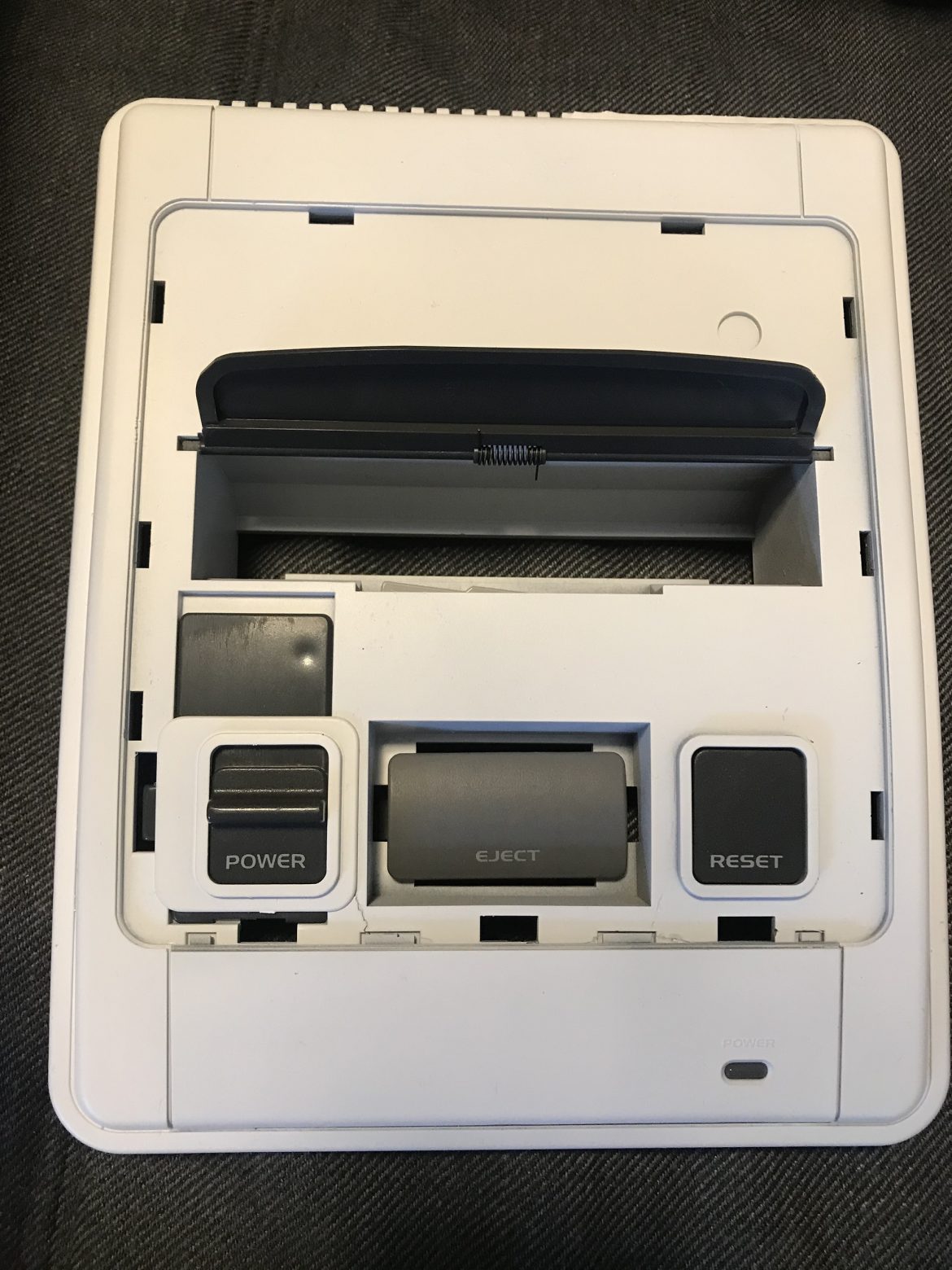 Super Nintendo (SNES): composite mod, blue LED, and paint job ...