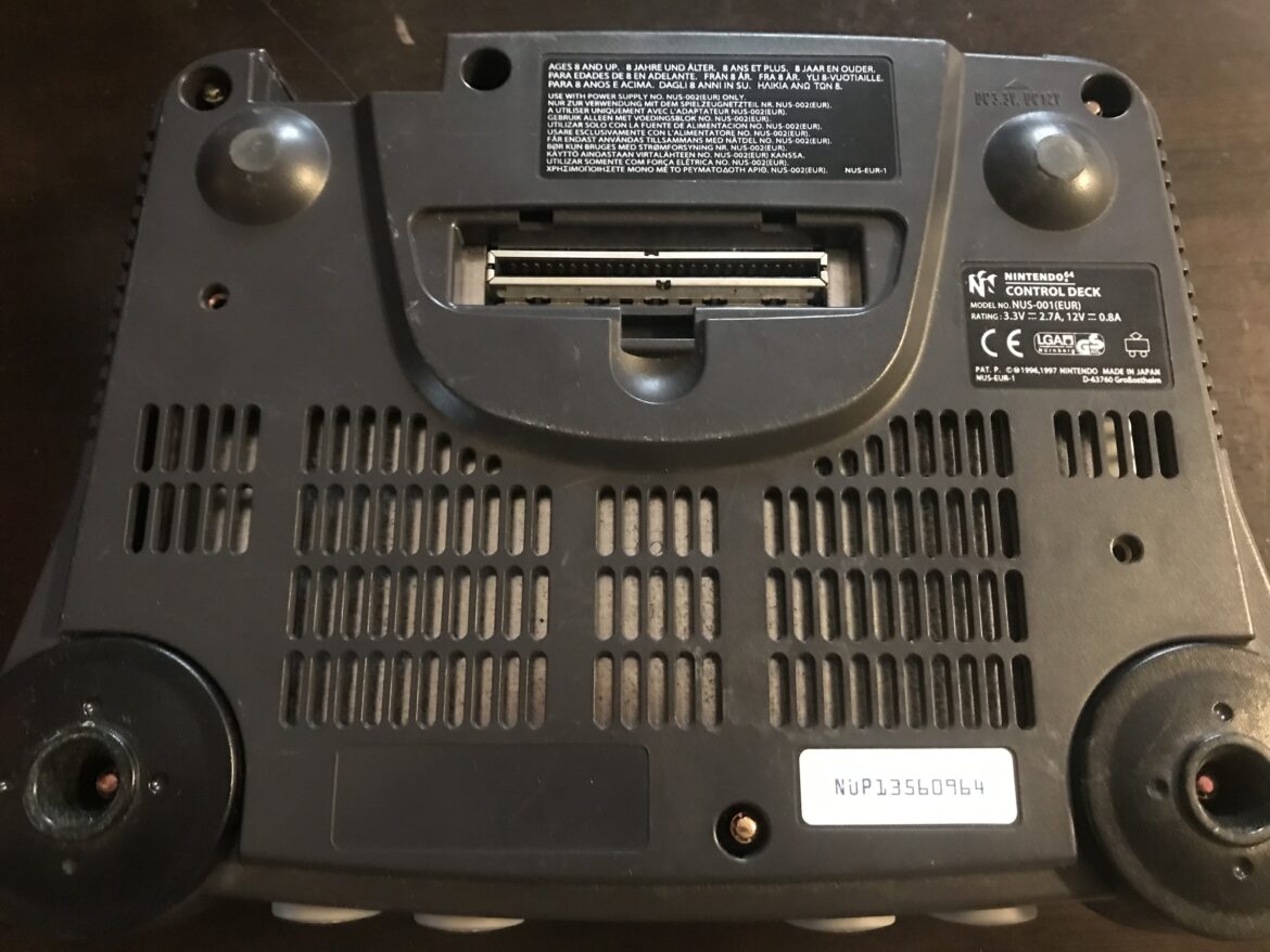 Nintendo 64 (N64) disassembly and recap - Dreamcast.nu